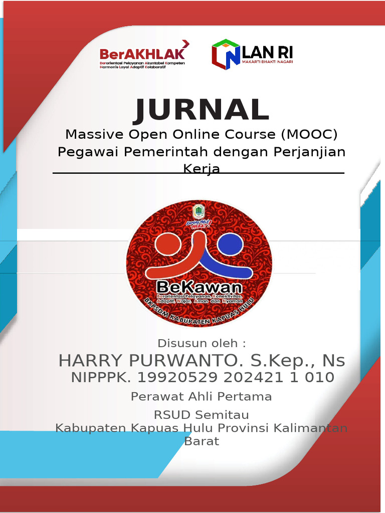 Jurnal MOOC PPPK 2024 oleh Harry Purwanto | PDF