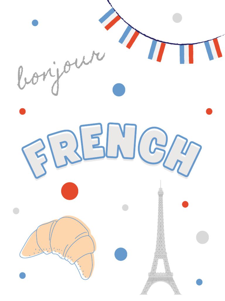 French Notebook Cover | PDF