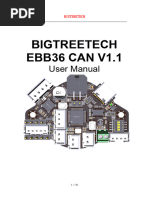 BIGTRRETECH Eddy Series User Manual 20241120 | PDF | Booting | Microcontroller