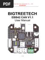 BIGTRRETECH Eddy Series User Manual 20241120 | PDF | Booting | Microcontroller