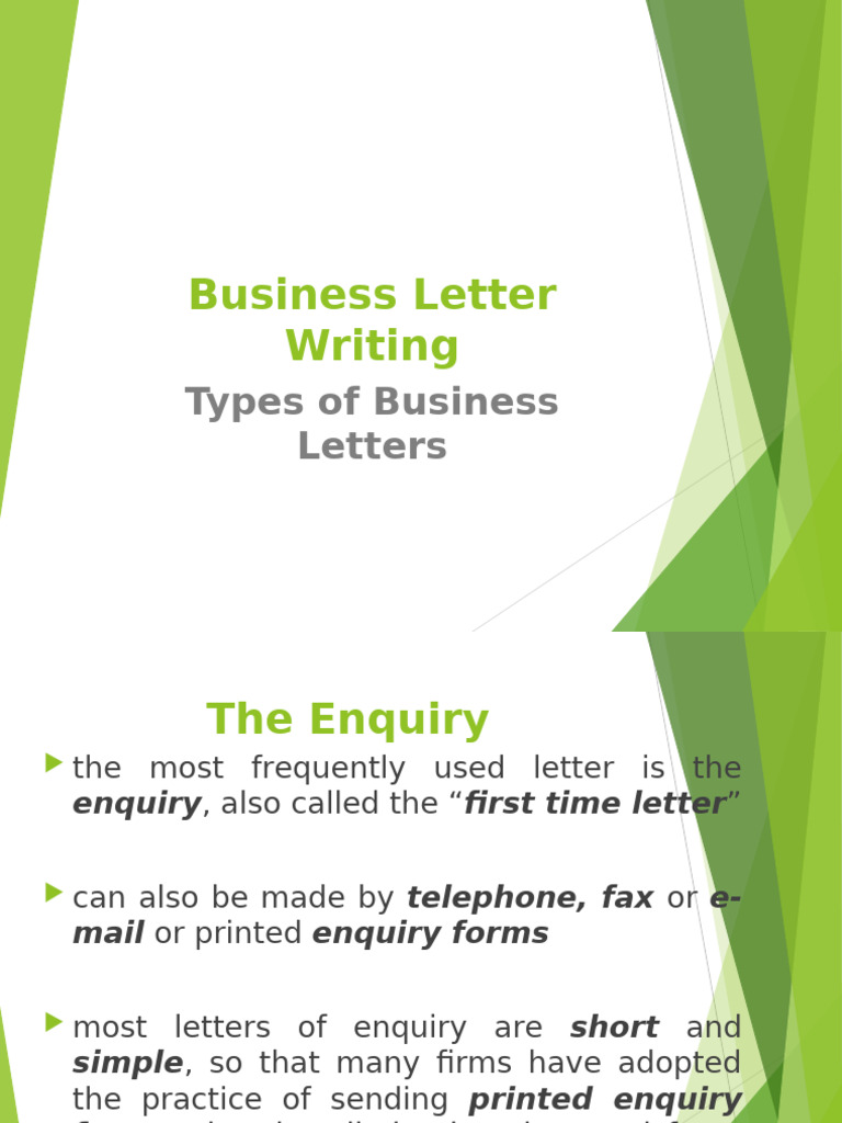 04 Types of Business Letters (1) | PDF | Discounts And Allowances ...
