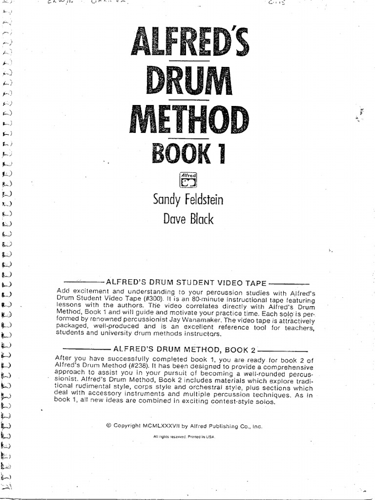 Alfred's Drum Method | PDF