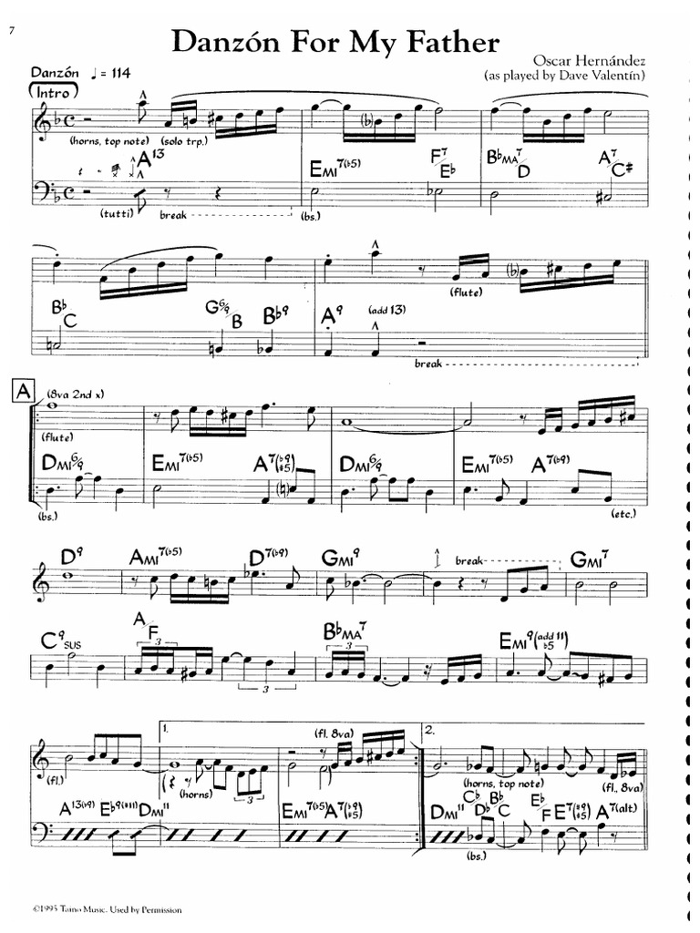 Danzon For my father | PDF