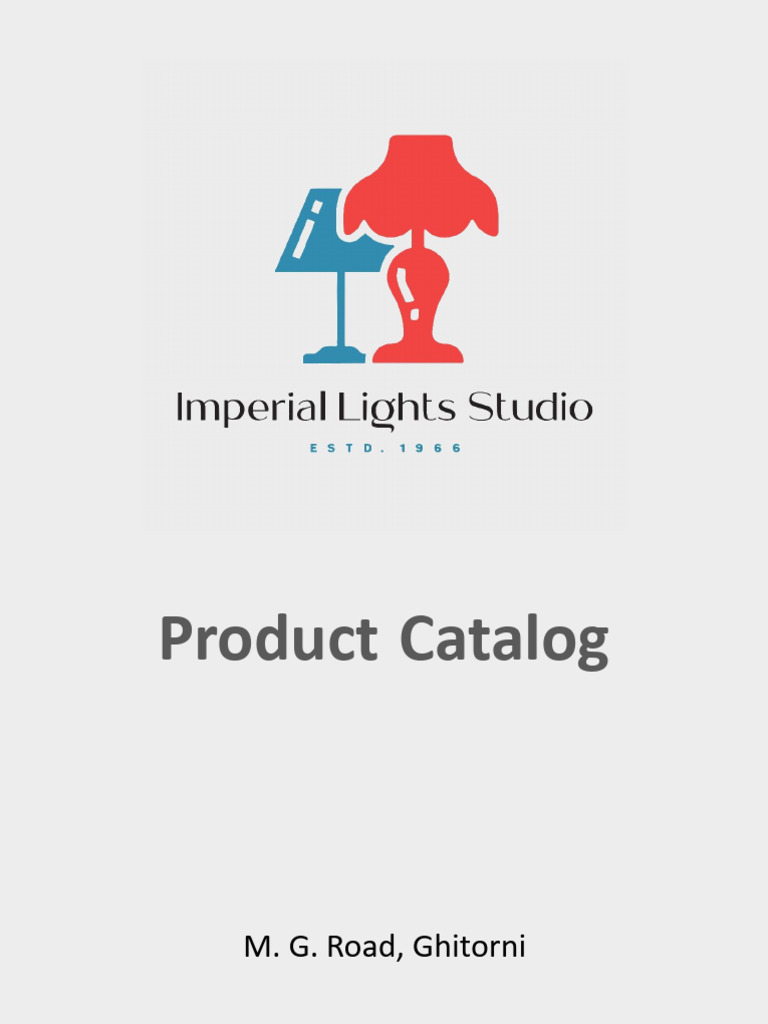 Imperial Lights Studio Designs C3 | PDF | Sculpture | Furniture
