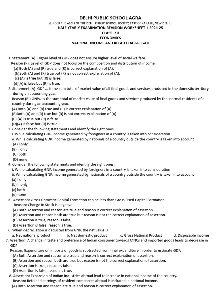 20240903xiieconomicsnational Income and Related Aggregatesworksheet ...