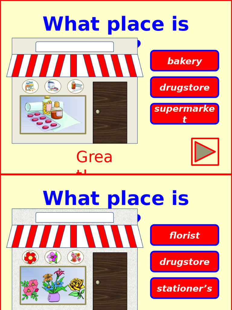 Fun Places to Visit Worksheet | PDF