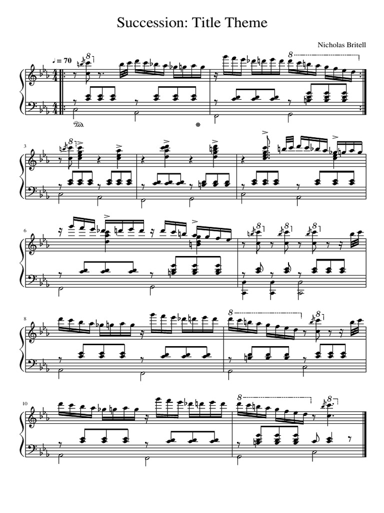 Succession Main Theme | PDF