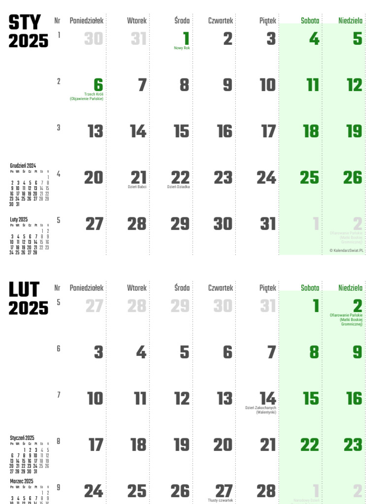 Styczen 2025 - Grudzien 2025 (3) | PDF