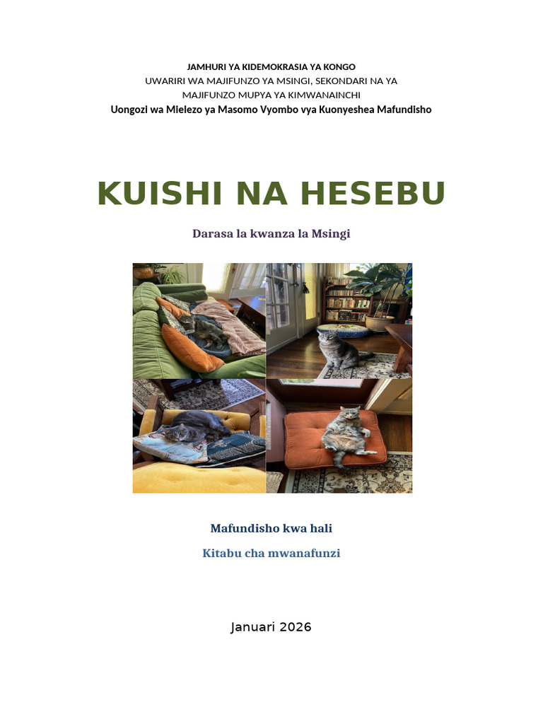 Exercise Swahili | PDF