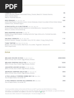 Medusa Restaurant Special Menu | PDF | Salad | Sauce