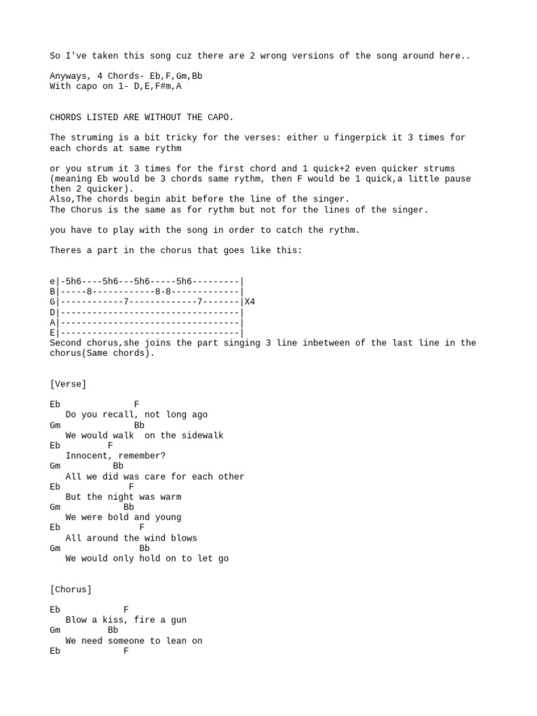 Major Lazer - Lean On | PDF | Musical Forms | Popular Music