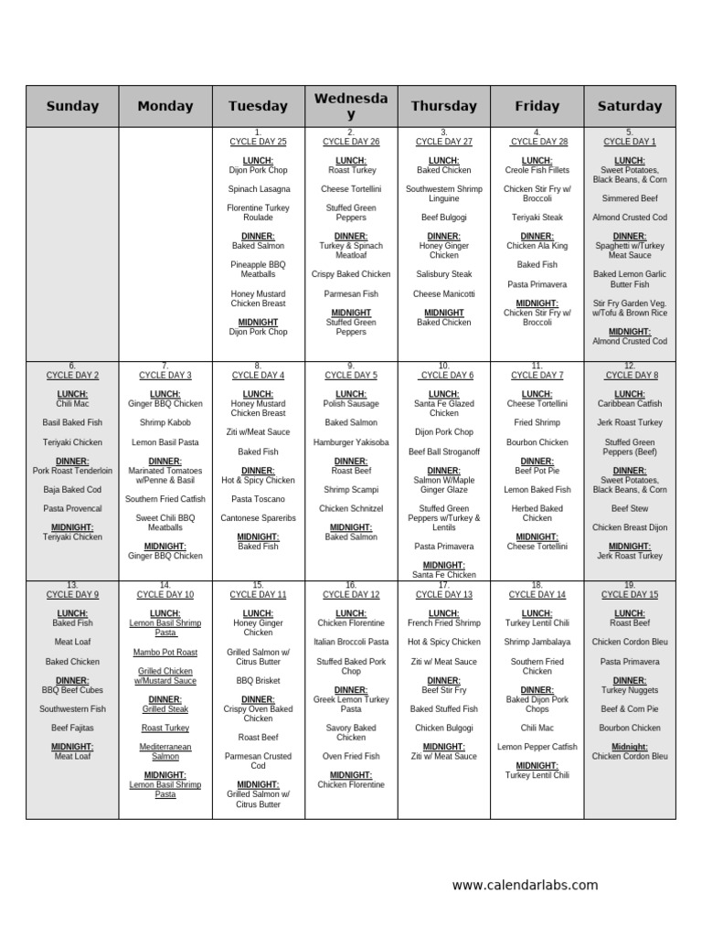 10.-Oct-2024-DFAC-Menu | PDF | Steak | Turkey Meat
