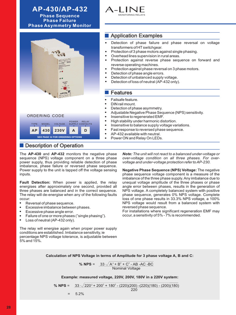AP430-AP432 | PDF | Switch | Relay