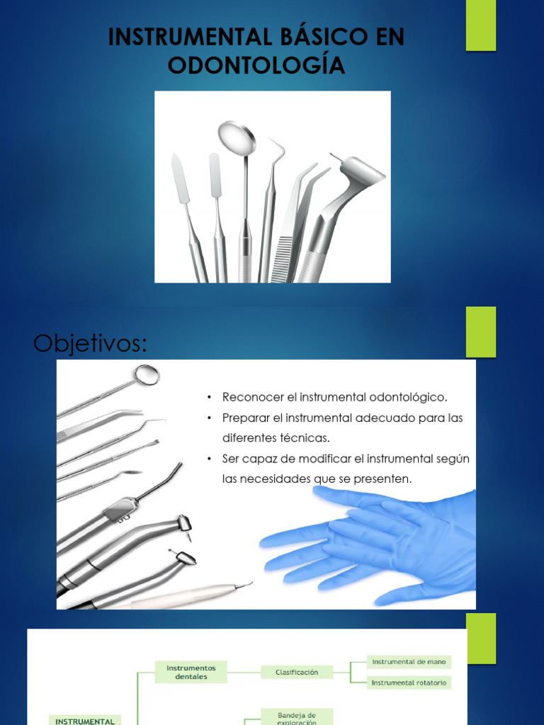 Instrumental Básico en Odontología | PDF | Odontología | Diente