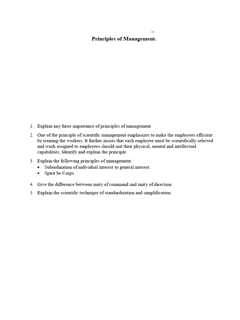 Practice Principles of Management | PDF