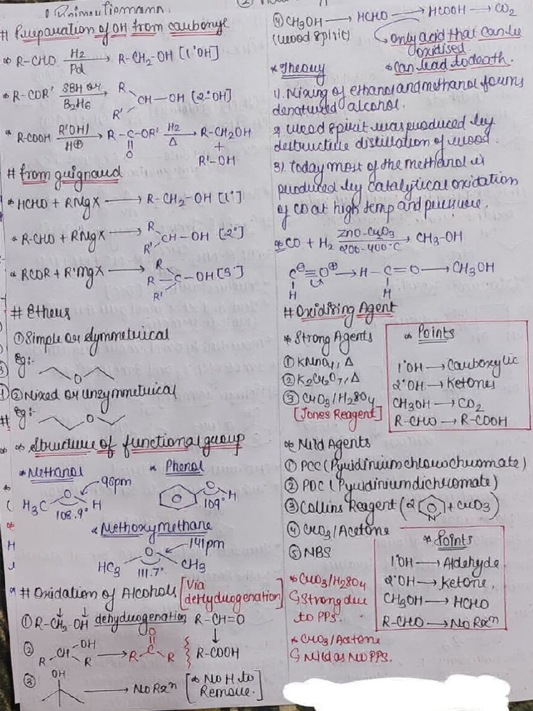 Organic Chemistry Notes | PDF