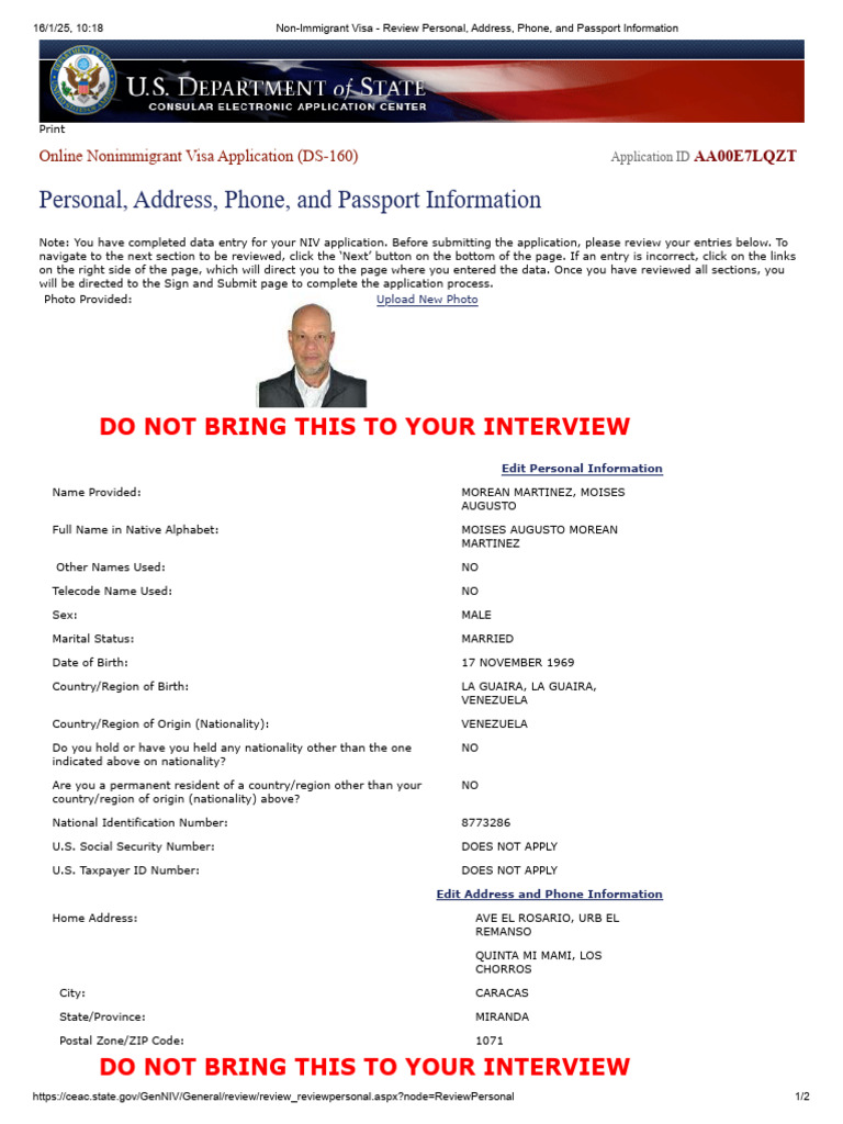 Borrador Moises Augusto Morean Martinez | PDF | Travel Visa ...