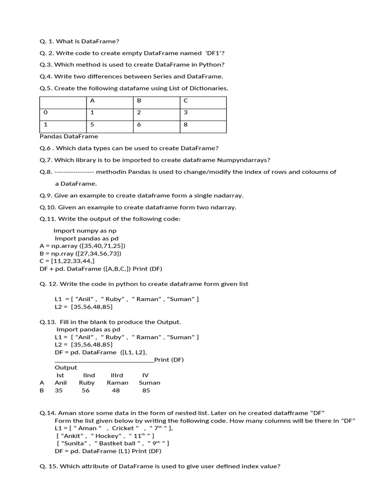 Question paper | PDF | Computer Science | Computer Programming