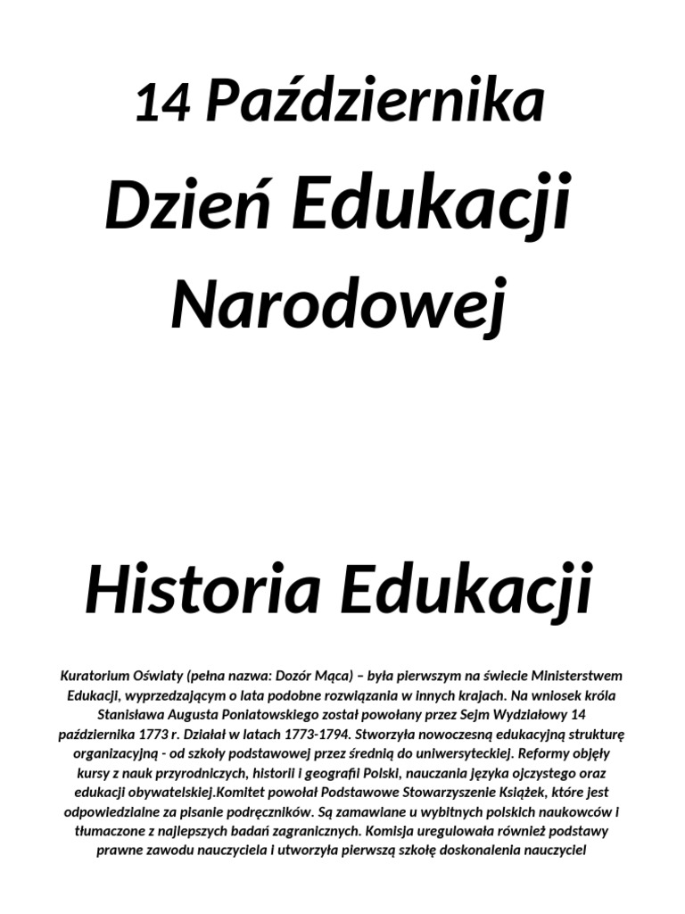 14 Października | PDF