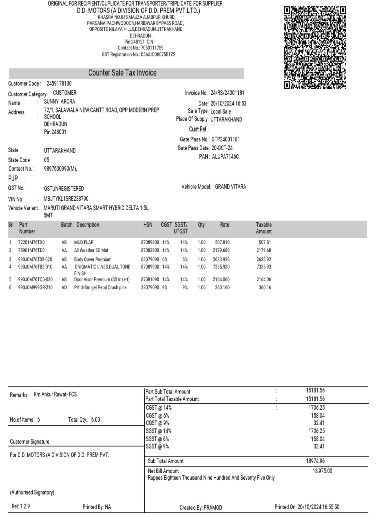 Acc Bill | PDF | Economy Of India | Trade