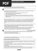 Emirates Medical Form 3 Oct | PDF | Medical Diagnosis | Medicine