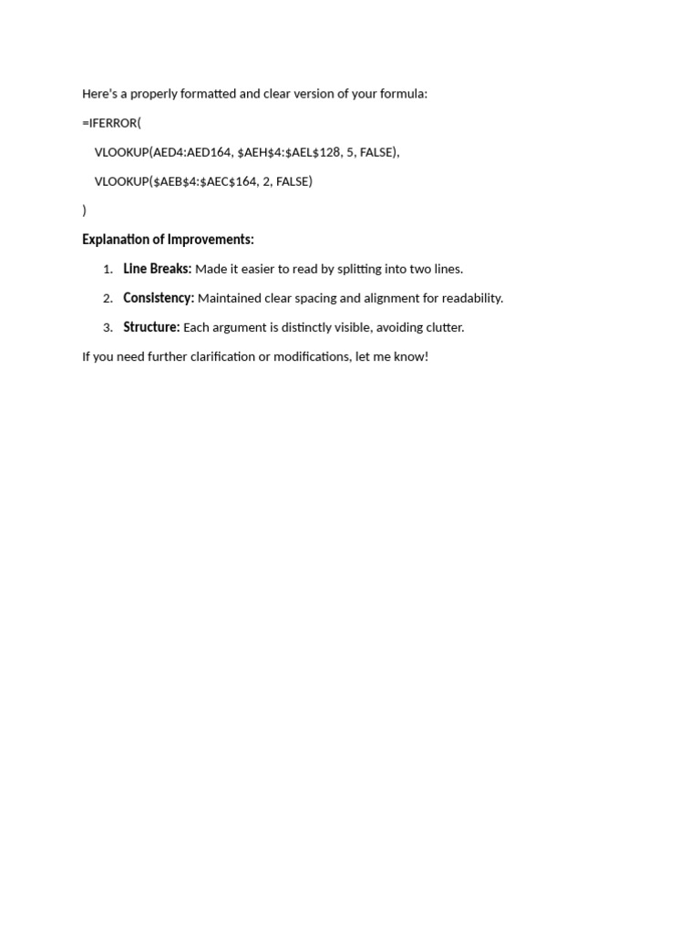 Vlookup Error Correction 1 | PDF