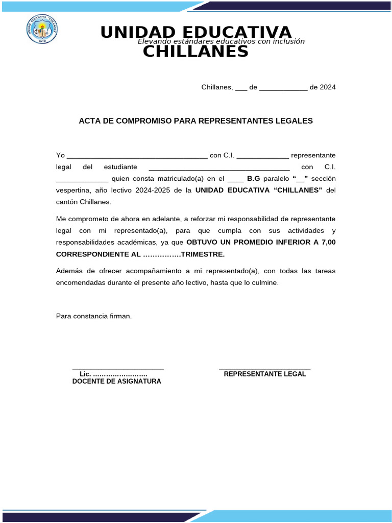 Acta de Refuerzo-1 | PDF