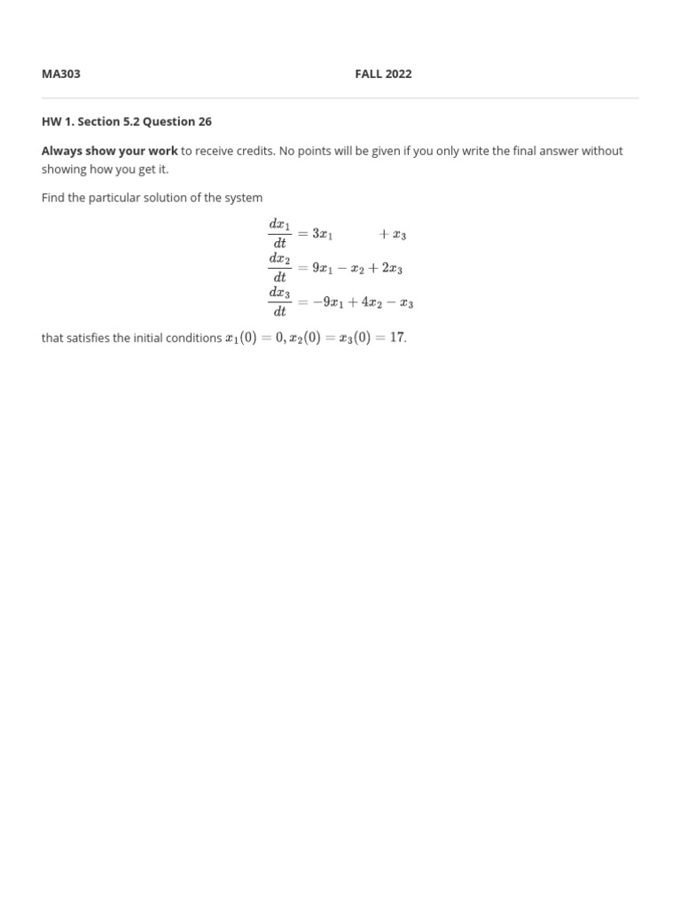 Handwritten HW 1 | PDF