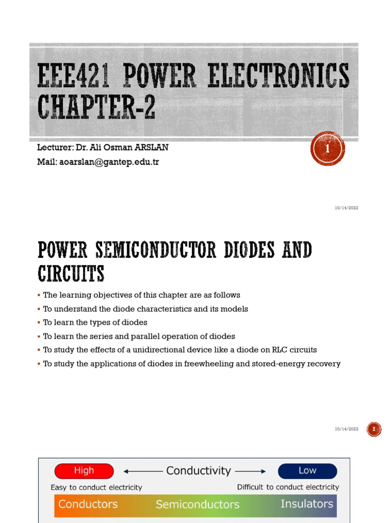 Lecture 2 Unlocked | PDF | P–N Junction | Doping (Semiconductor)