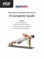 Theraband Exercise Program | PDF | Human Leg | Physical Therapy