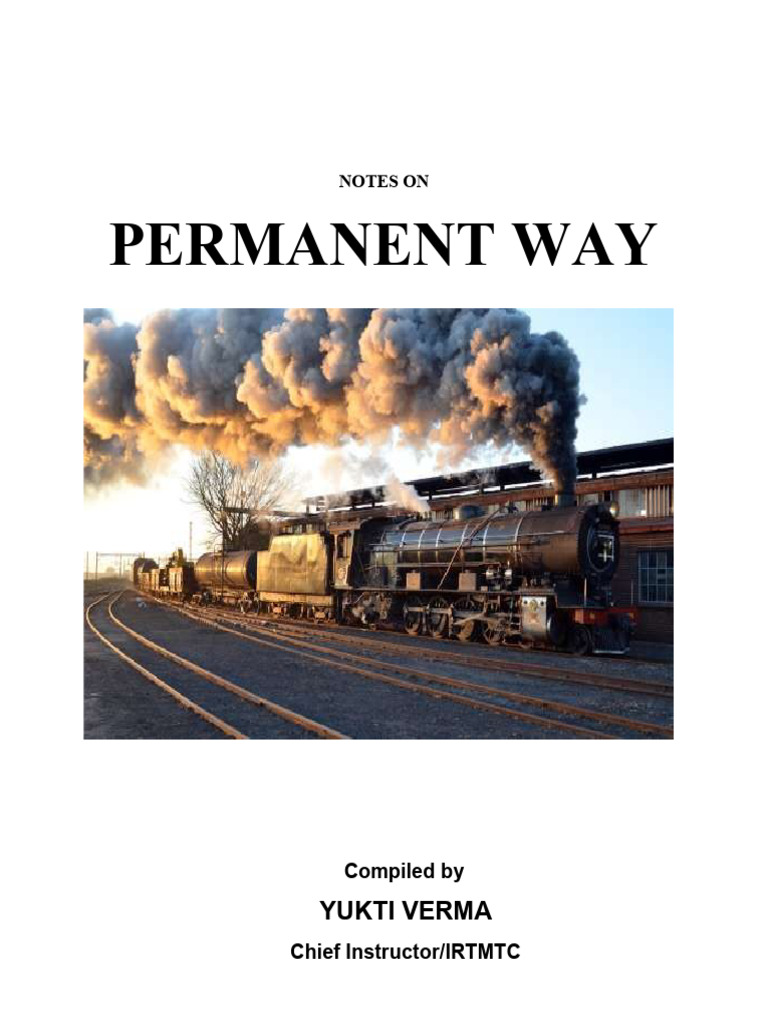 P-Way by Yukti Verma | PDF | Circle | Track Gauge