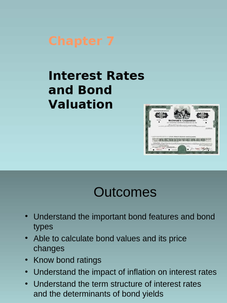 Chap7_I | PDF | Bonds (Finance) | Personal Finance