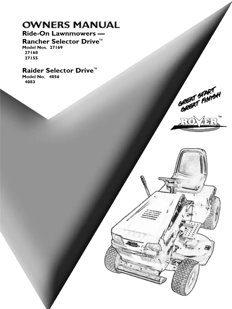 Priručnik Rover Rancher 27168 (16 Stranica) | PDF