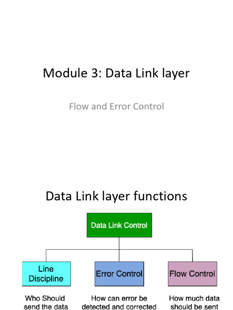 12-Flow control mechanism – Sliding Window Protocol - GoBack - N ...