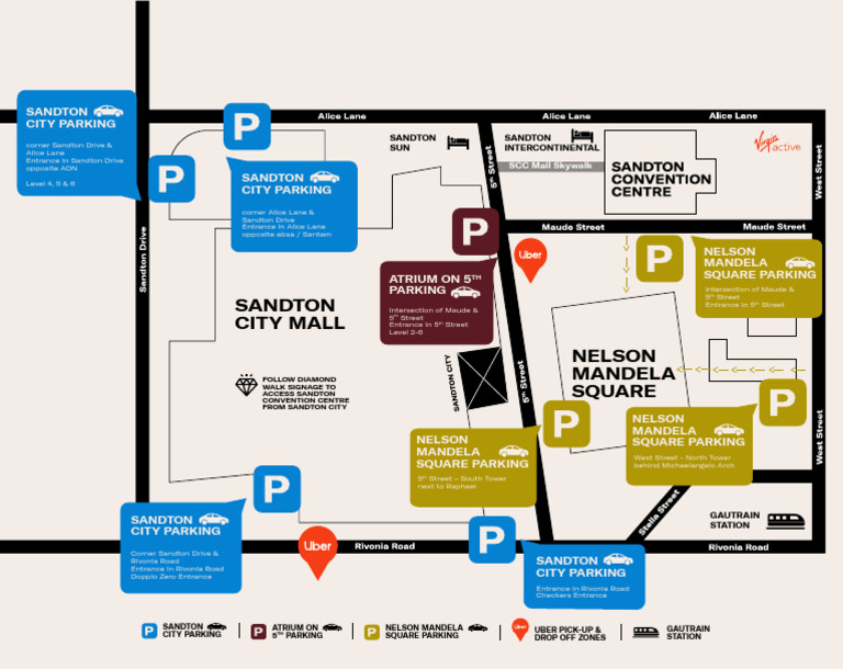 Sandton City Parking Guide | PDF