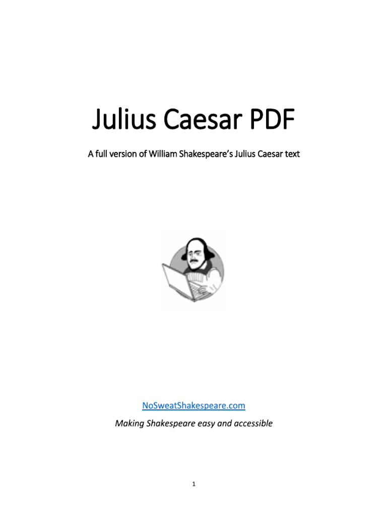 Julius Caesar PDF | PDF