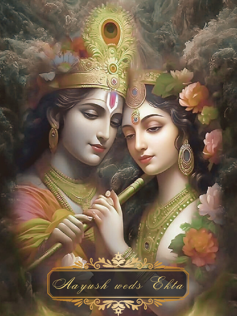 Aayush & Ekta Wedding Invitation | PDF