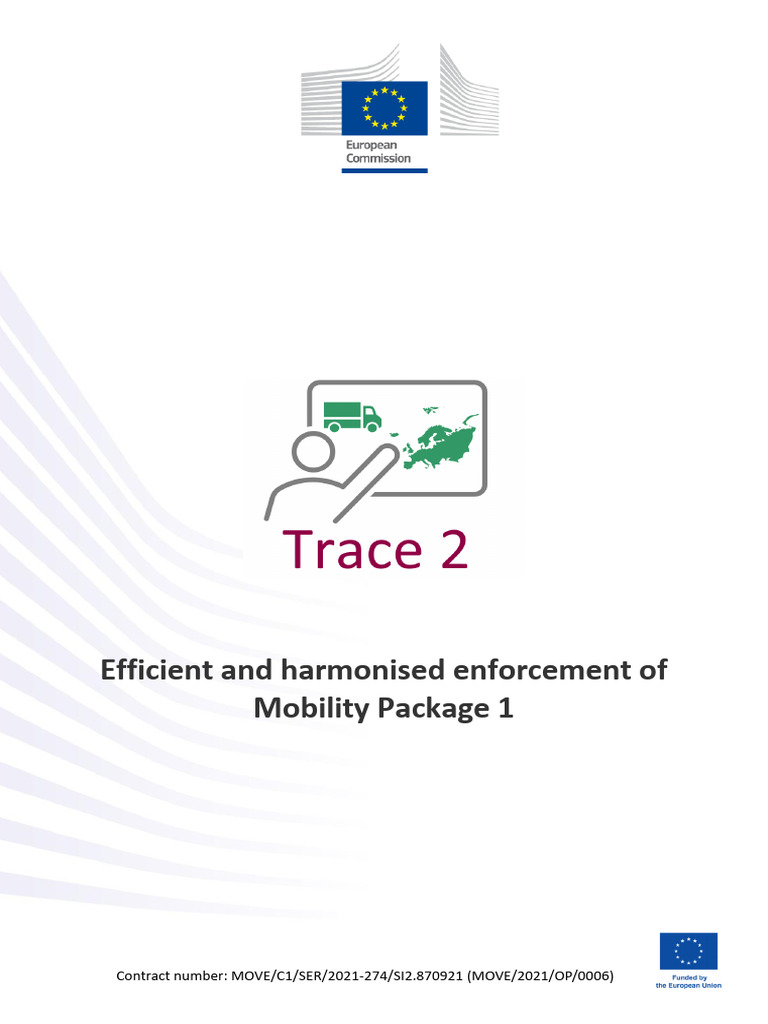 TRACE II Driving-Resting Times Enforcement Guidance | PDF | European ...