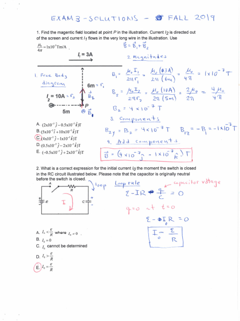 Exam 3 Soln-13 | PDF