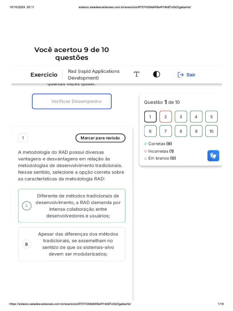 exercicio 01 | PDF | Protótipo | Metodologia