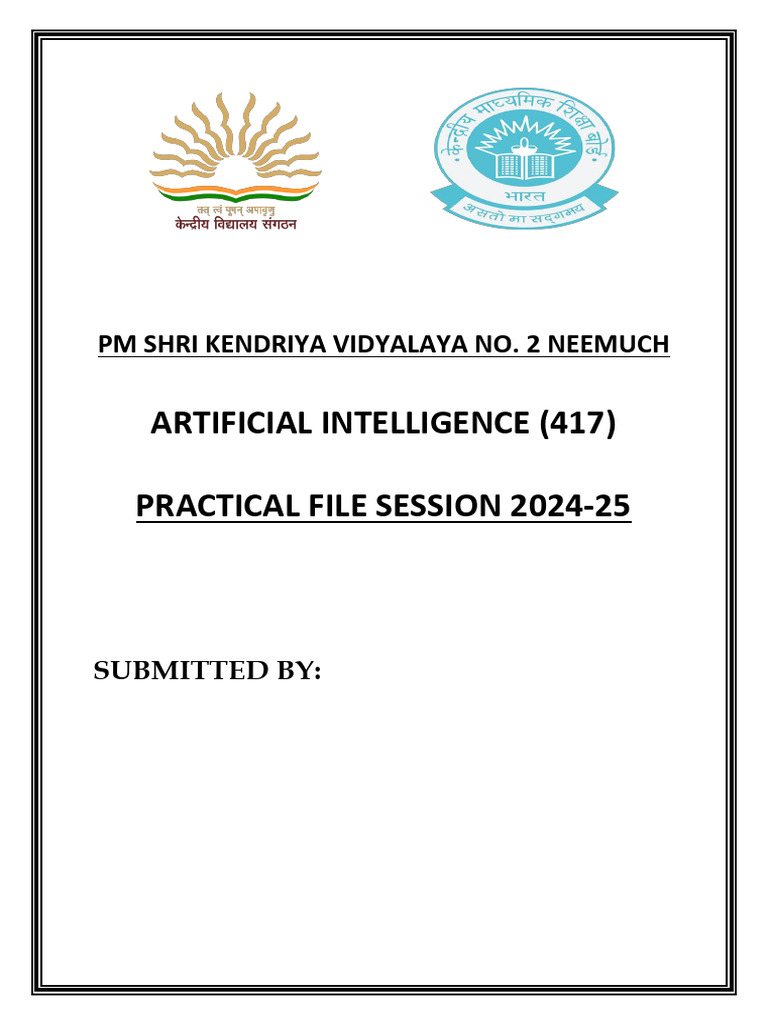 AI PRACTICAL FILE-1 | PDF | Computing | Computer Programming AI PRACTICAL FILE-1 | PDF | Computing | Computer Programming