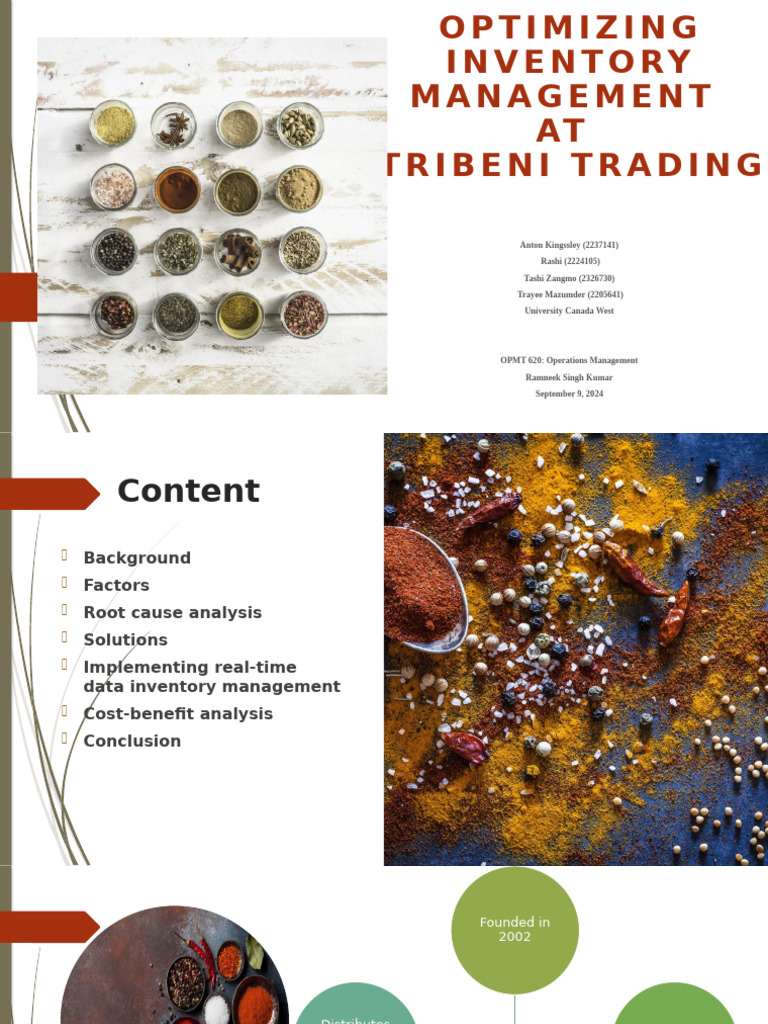 OPMT Group | PDF | E Commerce | Inventory
