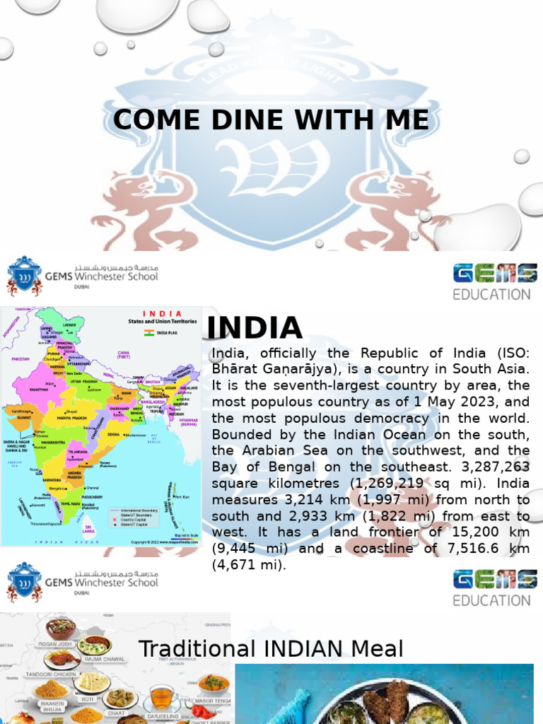 Come Dine With Me Project | PDF