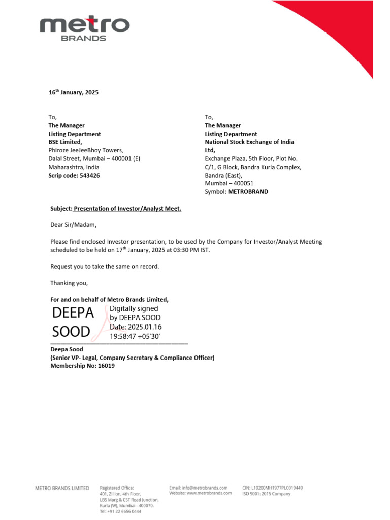 Microsoft Word - Draft Covering Letter For | PDF