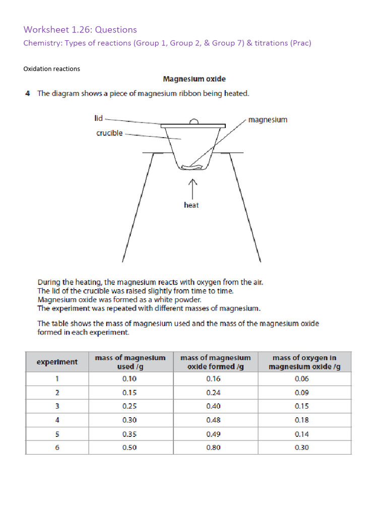 Worksheet 1.26 C Qs | PDF