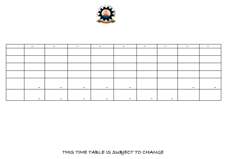 CSC 300 Level Timetable Overview | PDF | Computer Programming ...