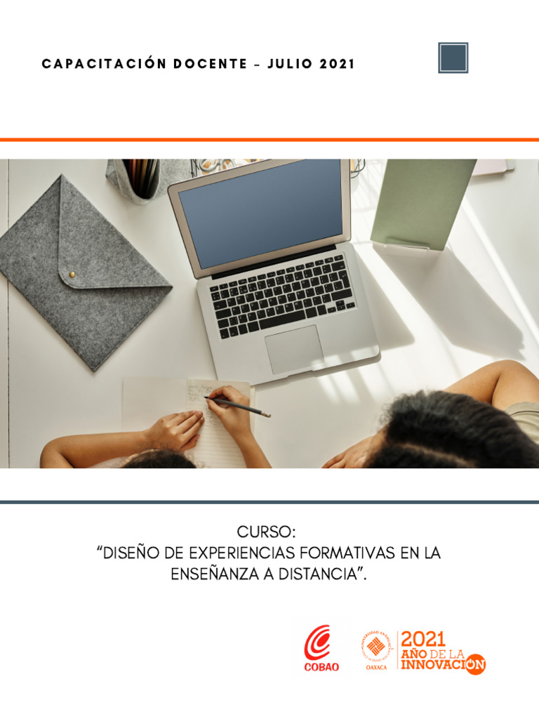 Diseño de Experiencias en Educación a Distancia | PDF | Enseñando ...