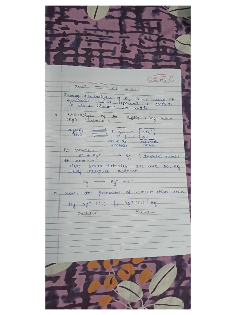Anil Sir Redox Corrected Notes | PDF