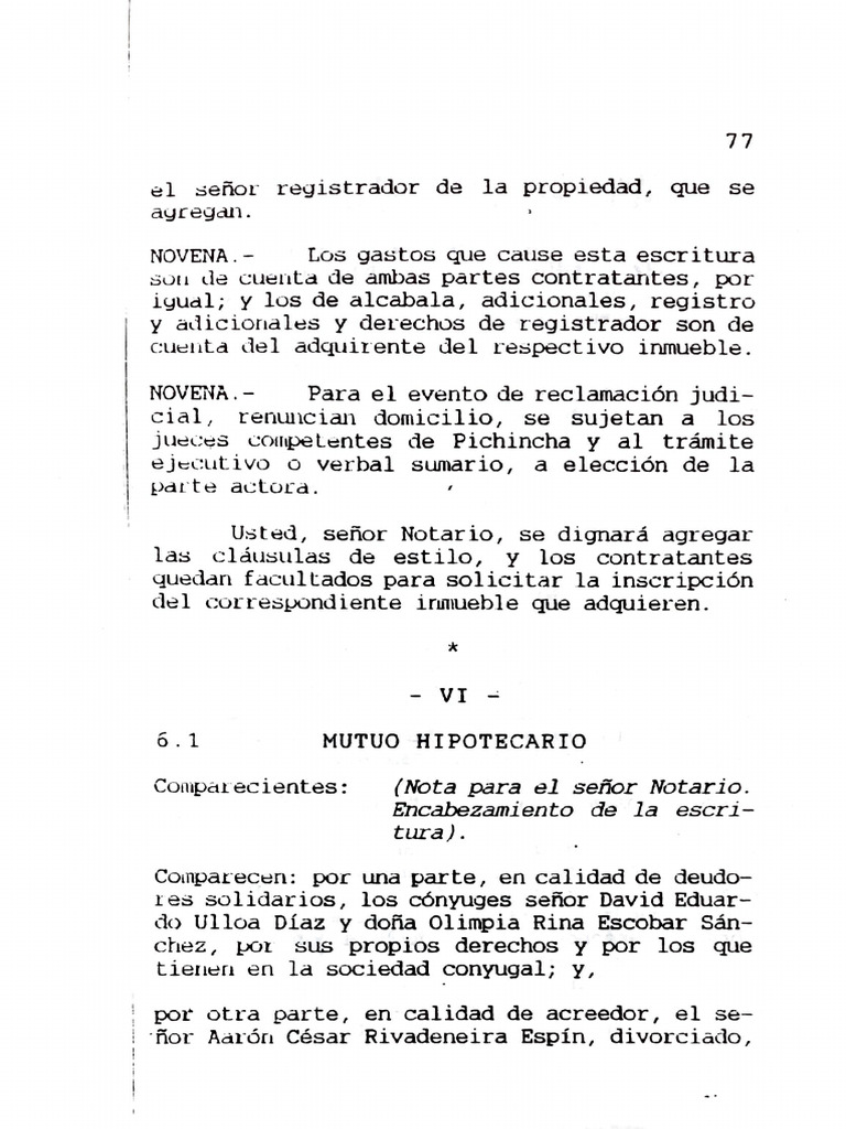 Hipoteca Modelos | PDF | Ley común | Derecho Civil (Common Law)