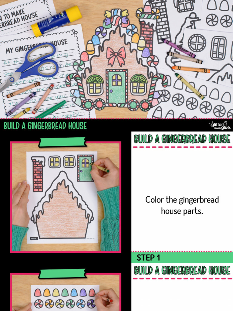 Gingerbread House PowerPoint | PDF